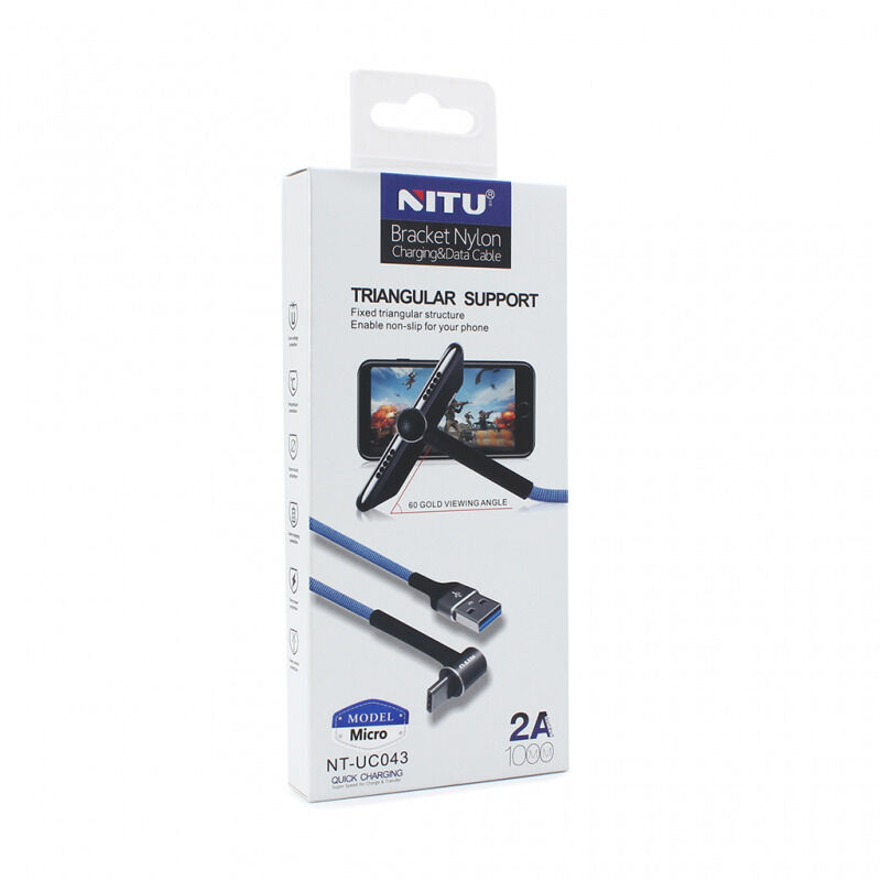 Data kabl NITU UC043 micro USB crveni 1m - Konovo.rs
