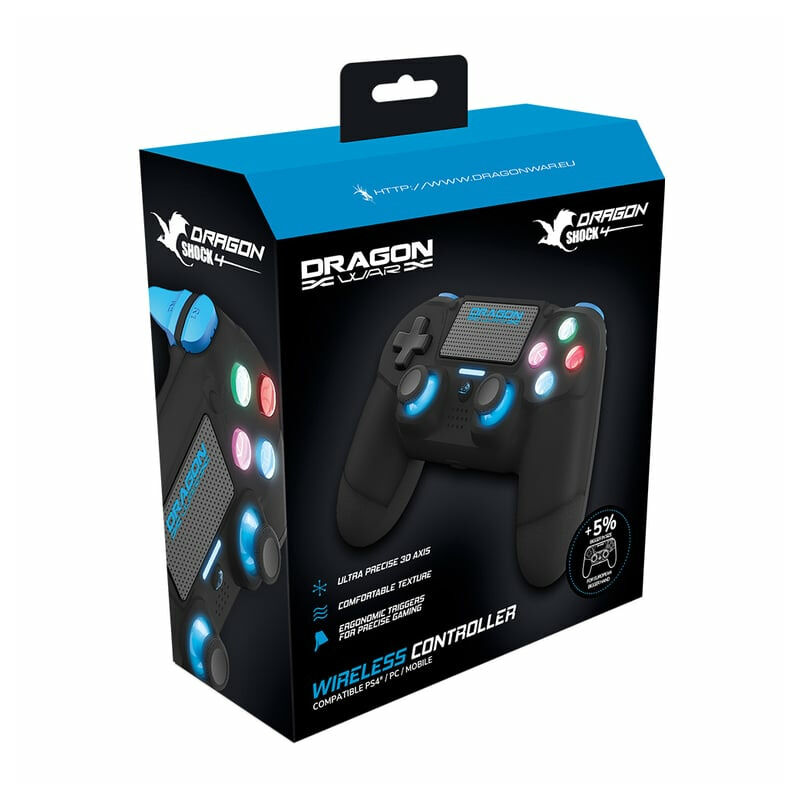 PS4 Dragon Shock 4 Wireless Controller Black - Konovo.rs