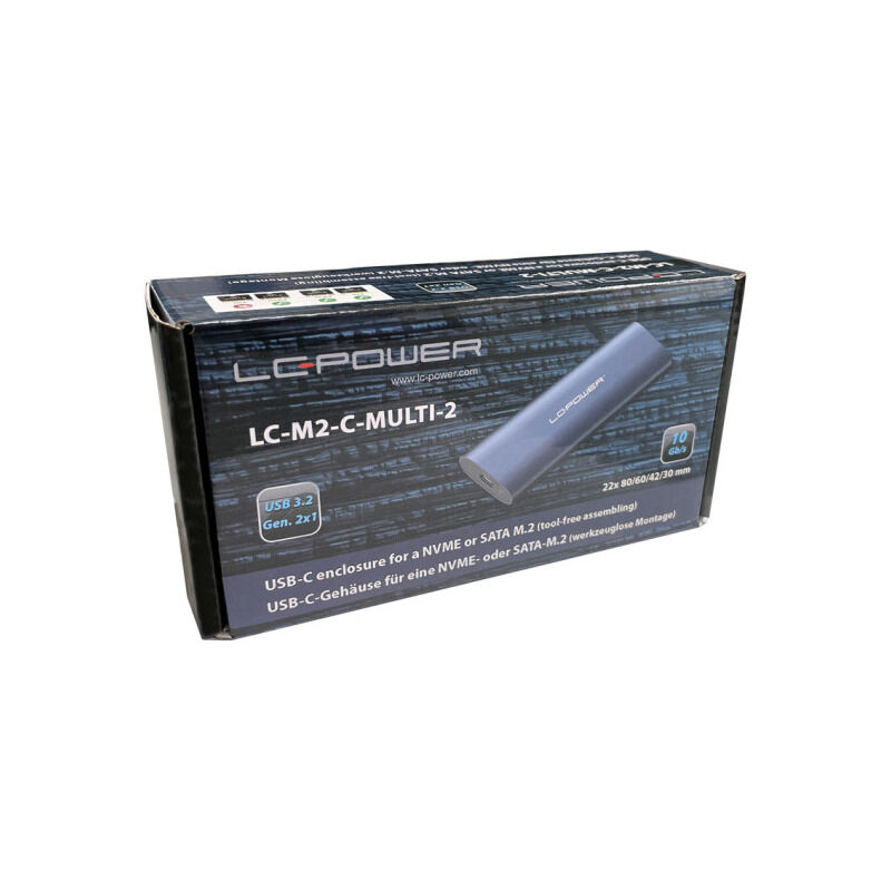 HDD Rack LC Power LC-M2-C-MULTI-2 NVME / SATA M2 Type C - Konovo.rs