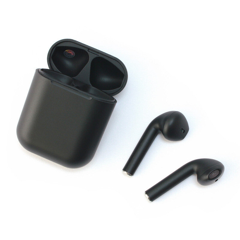 Bluetooth slusalice Airpods Inpods mat crne HQ - Konovo.rs