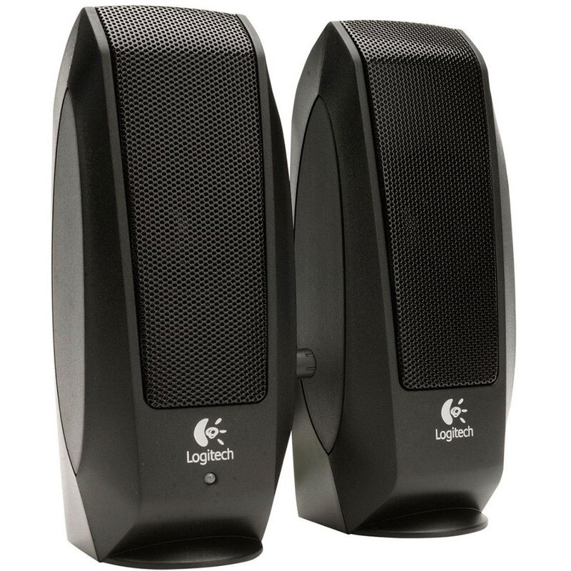 LOGITECH S120 Stereo Speakers - BLACK - 3.5 MM - Konovo.rs