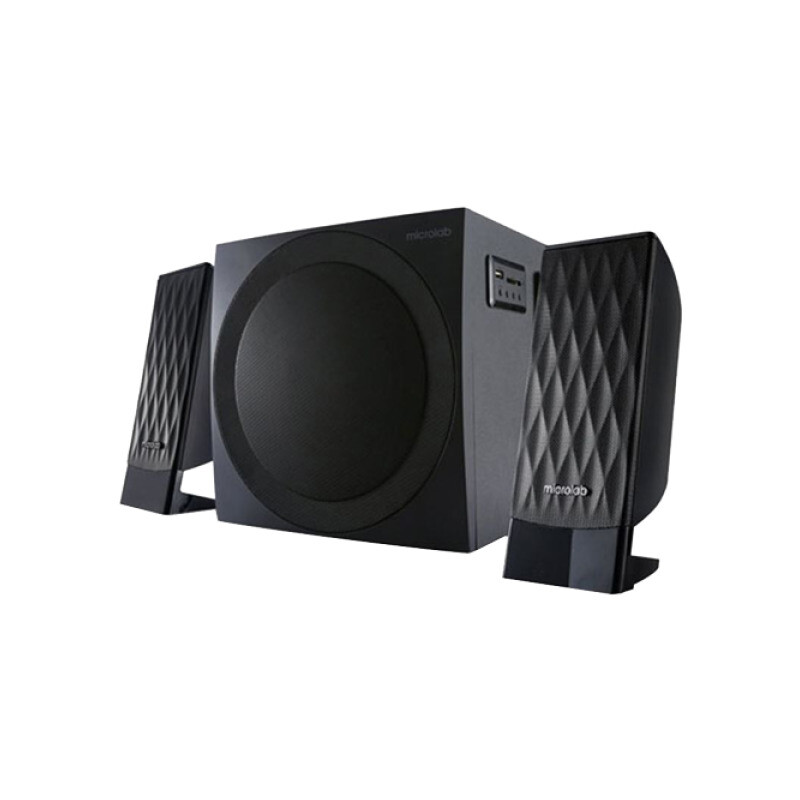 Zvučnici Microlab M300U 2.1 38W Crni - 📱 Najfon