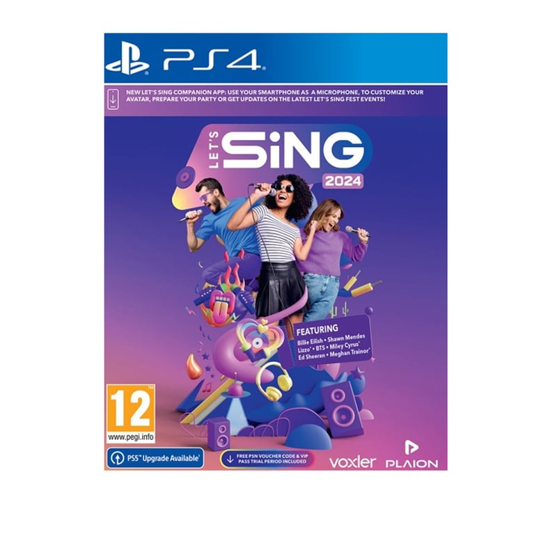 PS4 Let's Sing 2024 - Konovo.rs