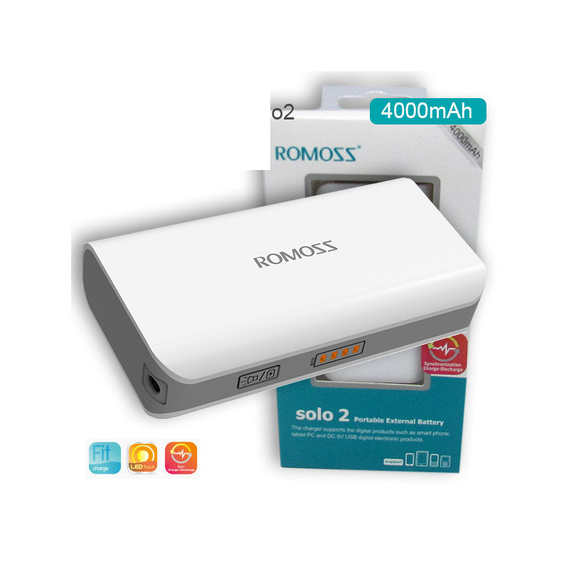 Power Bank Solo 2 ROMOSS 4000mAh - Konovo.rs