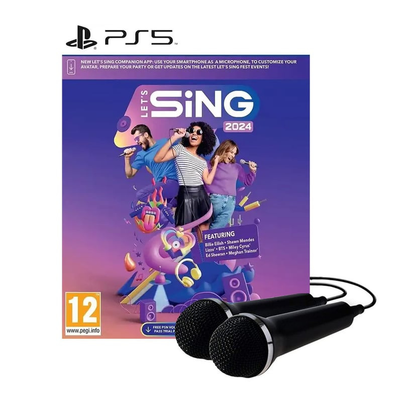 PS5 Let's Sing 2024 - Double Mic Bundle - Konovo.rs