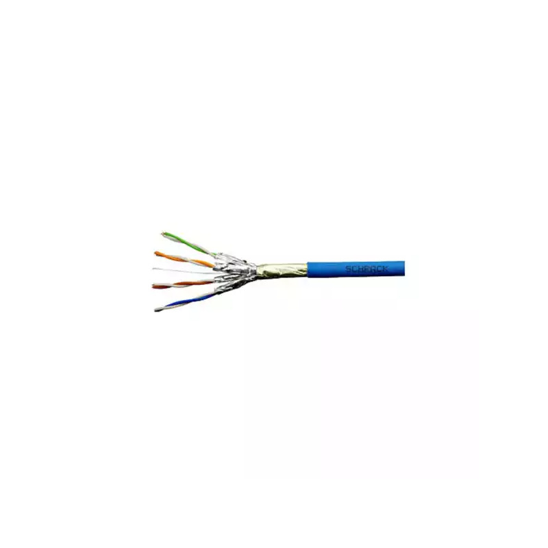FTP cable CAT 6A F/FTP - 500 Mhz, 4x2xAWG-23, LSOH plavi Schrack ...