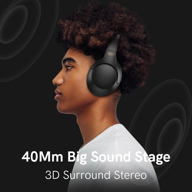 Bluetooth slusalice QCY H2 Pro crne - Konovo.rs