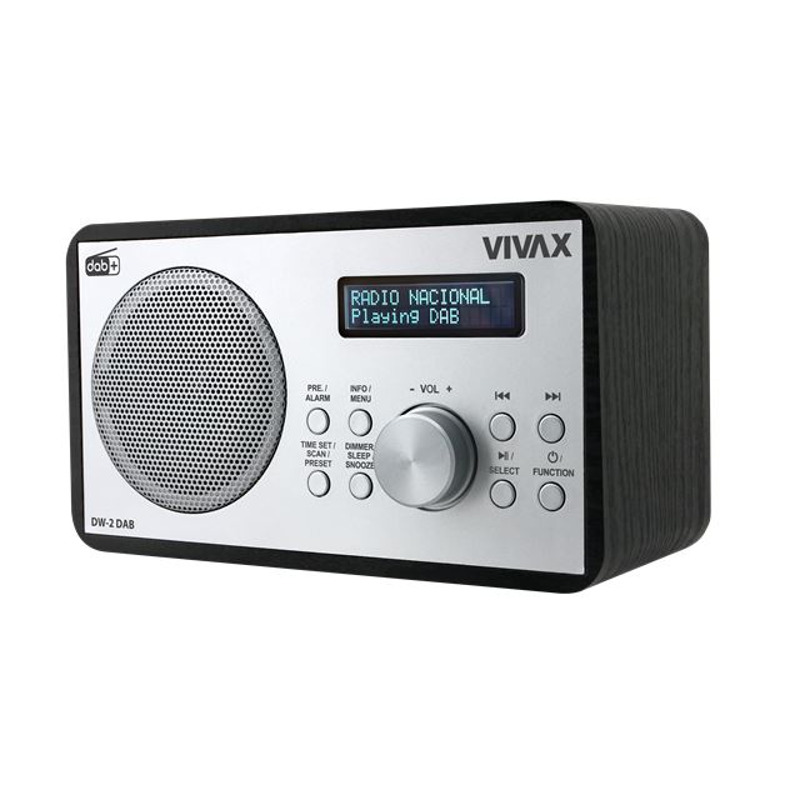 VIVAX VOX RADIO DW-2 DAB BLACK - Konovo.rs