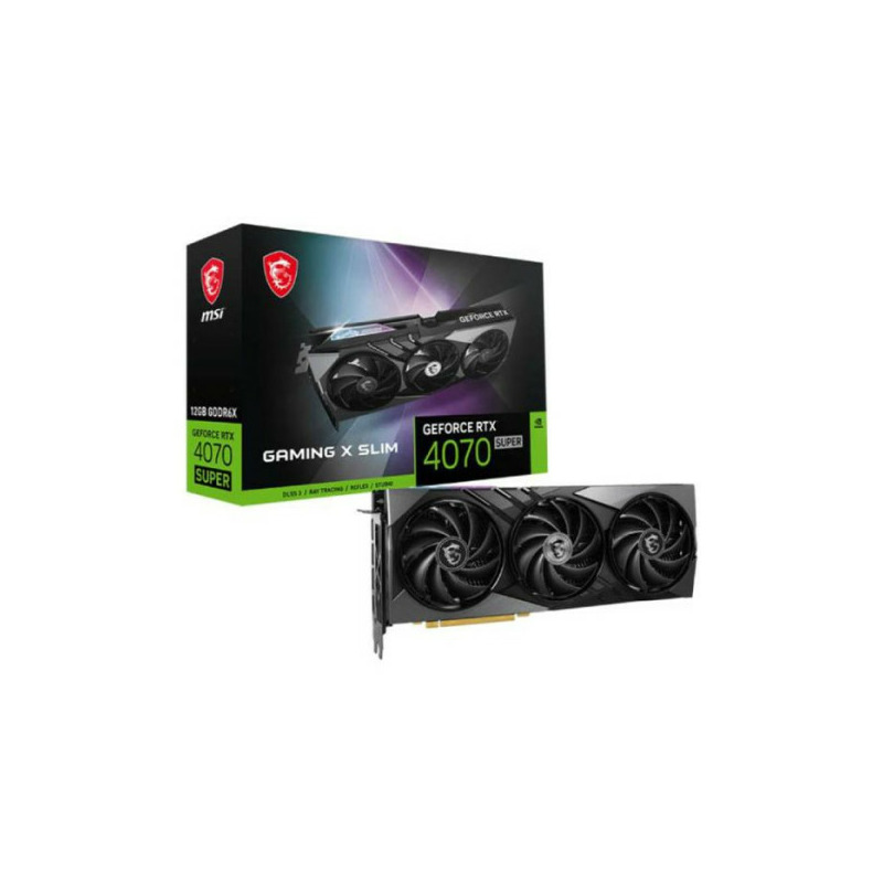 SVGA MSI Geforce RTX 4070 SUPER GAMING SLIM 12GB GDDR6, V513-619R ...