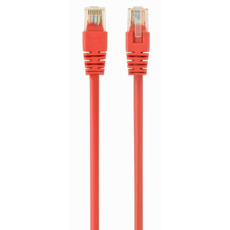 PP12-3M/R Gembird Mrezni kabl, CAT5e UTP Patch cord 3m red A - Konovo.rs