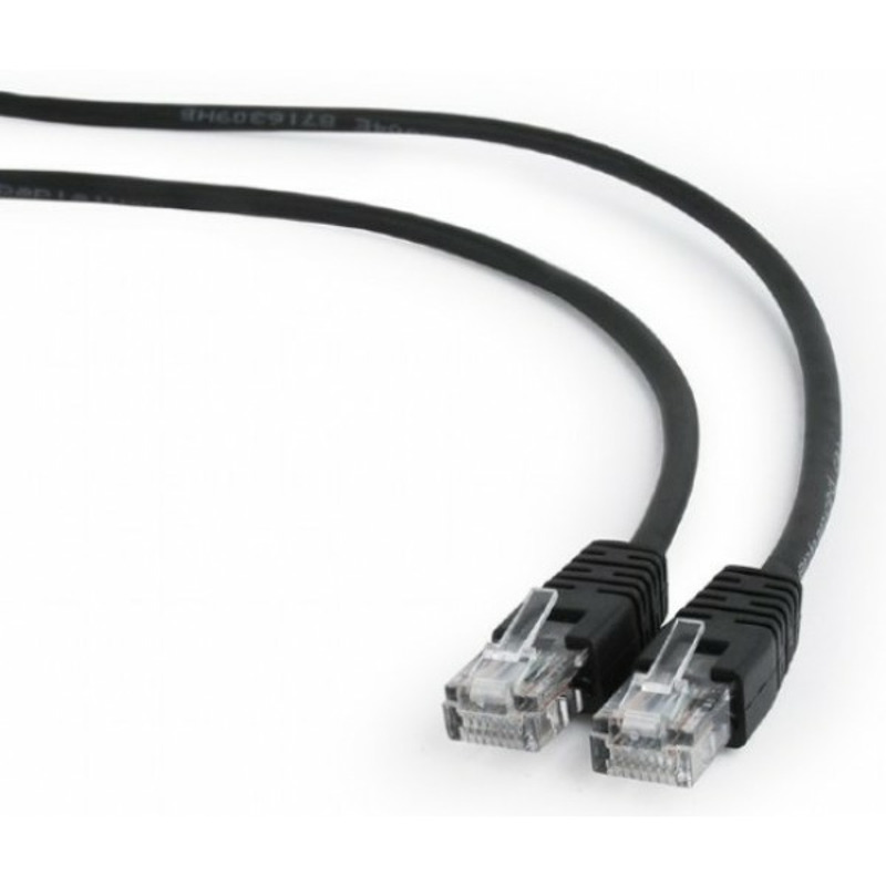 PP12-3M/BK Gembird Mrezni kabl, CAT5e UTP Patch cord 3m black A - Konovo.rs