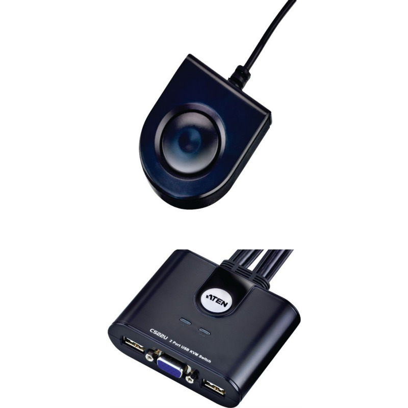 CS22U-AT * ATEN 2-port USB KVM switch sa kablovima (2899) - Konovo.rs