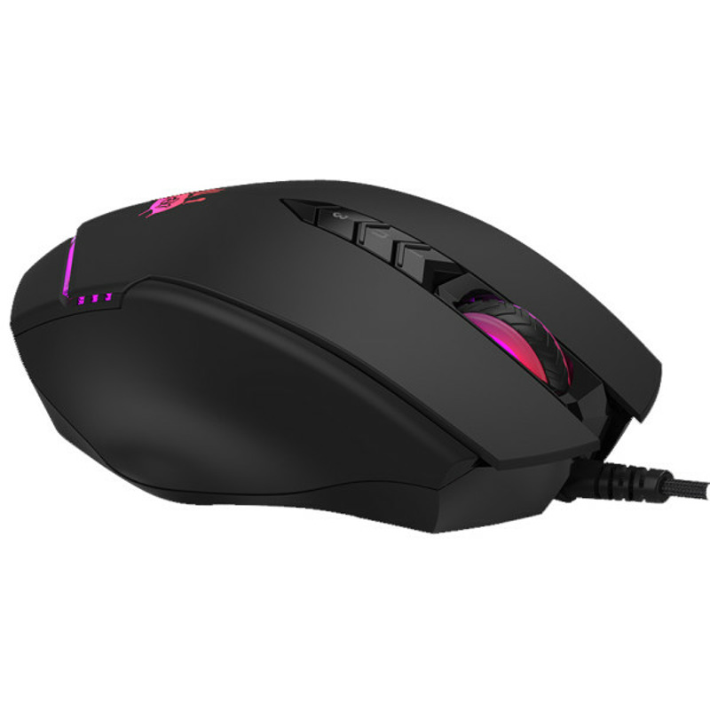 A4-V8M MAX A4Tech 4-Core Bloody RGB Gejmerski opticki mis, 2000Hz/12.000Dpi, USB 123mm - Konovo.rs