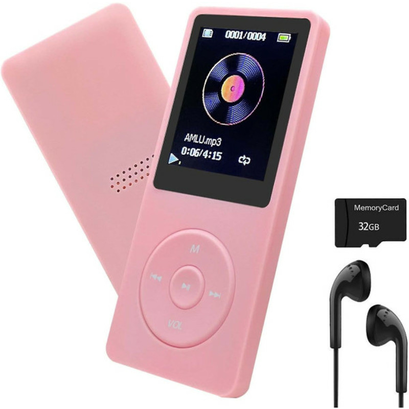 MP3 Player Bluetooth 32GB pink 600691 - Konovo.rs