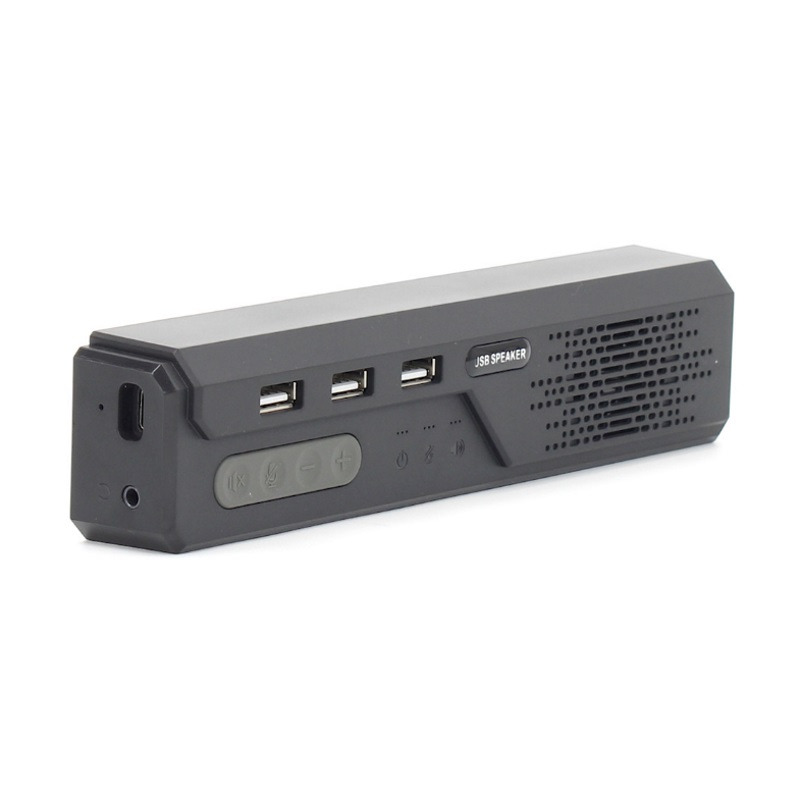 FAST ASIA Adapter USB 2.0 na 3x HUB + Speaker+ Microphone - Konovo.rs