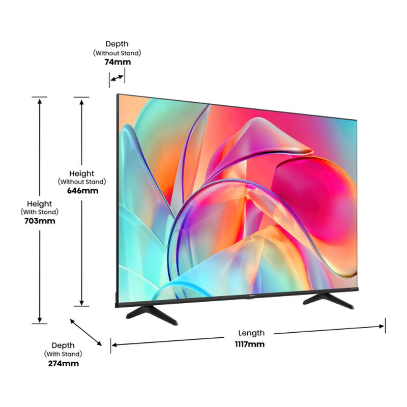 HISENSE 50 inča 50E7KQ QLED 4K UHD Smart TV - Konovo.rs