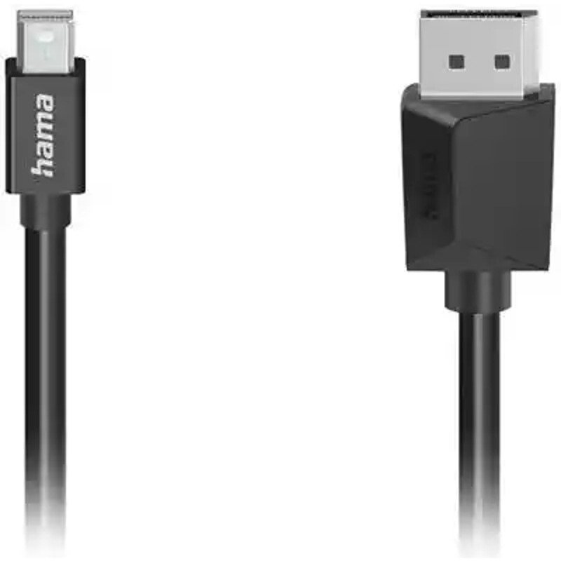 Kabl Mini Displayport na Displayport Hama 1.5m 4K 60Hz bi-directional ...