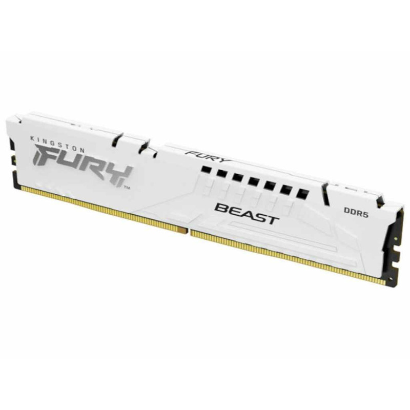 Memorija KINGSTON 16GB/DIMM/DDR5/5200MHz/CL40/FURY Beast White XMP - Konovo.rs