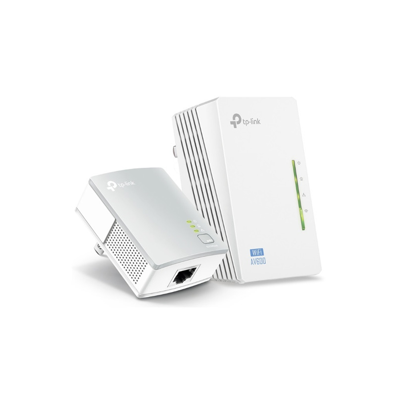 Powerline adapter TP-LINK TL-WPA4220KIT Wi-Fi/AV600/600Mbps/300Mbps ...