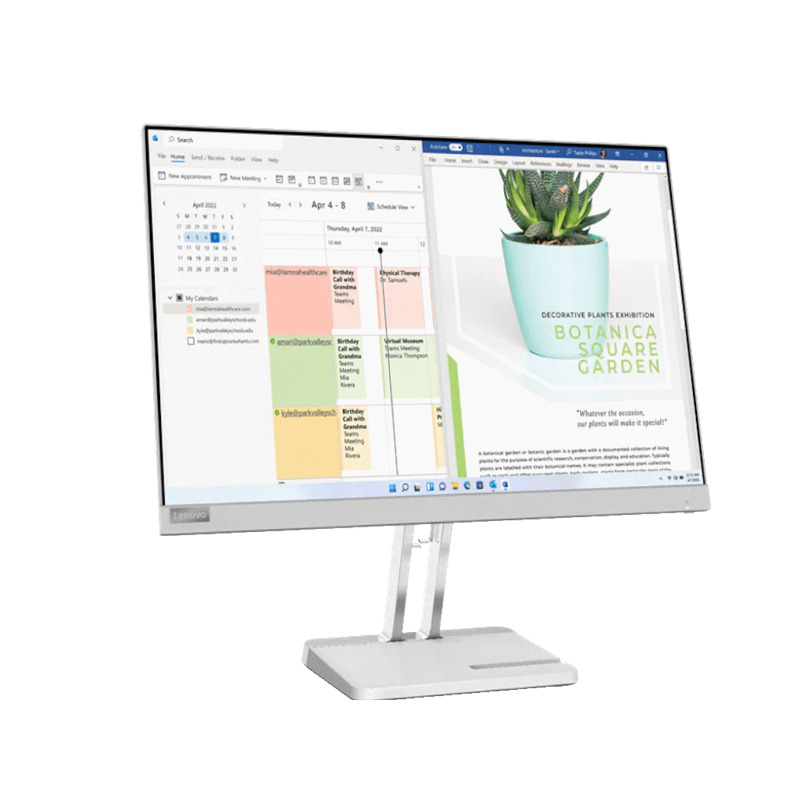 Monitor LENOVO L24e-40 23.8"/VA 3-side borderless/1920x1080/100Hz/4ms ...