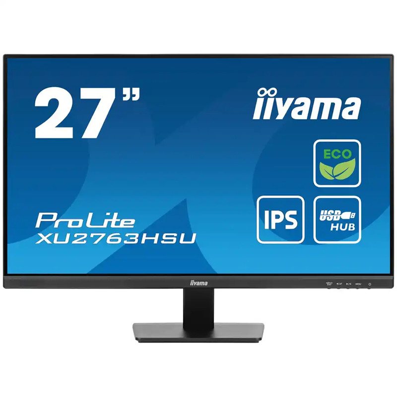 Monitor 27 Iiyama XU2763HSU-B1 1920x1080/Full HD/ IPS/100Hz/3ms/HDMI/DP/2x USB/HDCP/Zvučnici ...