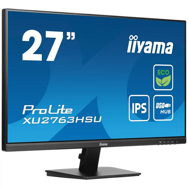 Monitor 27 Iiyama XU2763HSU-B1 1920x1080/Full HD/ IPS/100Hz/3ms/HDMI/DP/2x USB/HDCP/Zvučnici ...