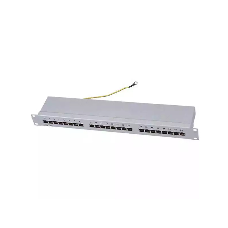 Patch panel 19/1U sa 24 RJ-45 STP kat. 6 Fully Shielded, Krone LSA ...