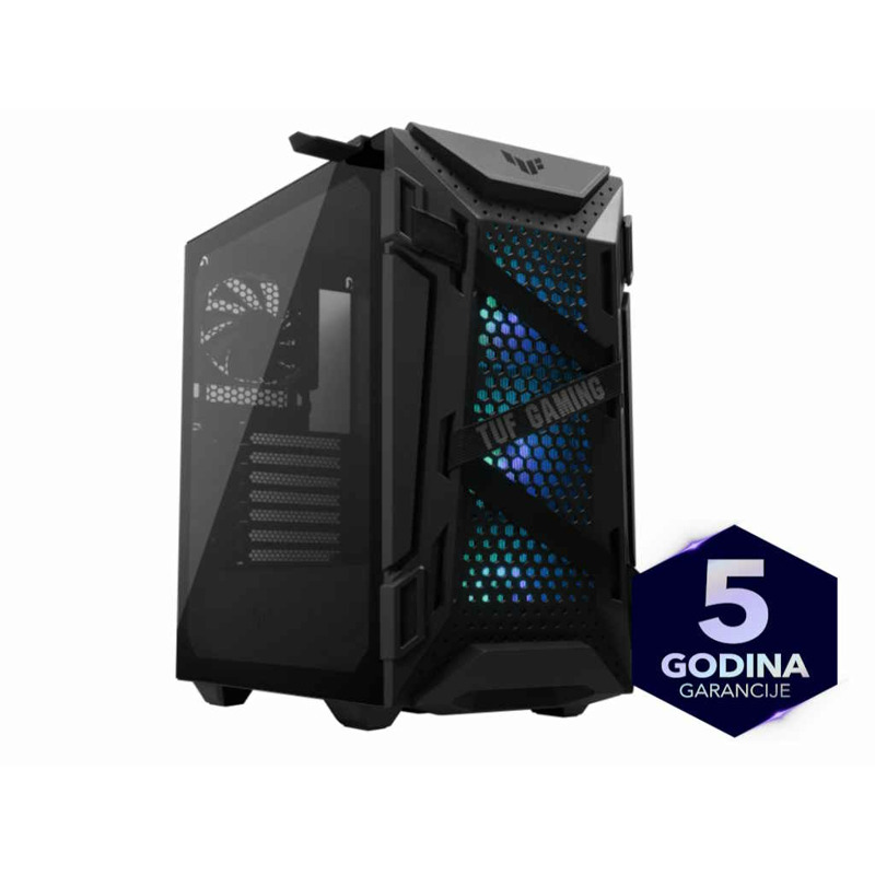 Računar CTPC Pro Ryzen 5-7600/B650/16GB/1TB/RX6750XT/W11H/5Y/igrice/programiranje/3d modeliranje ...