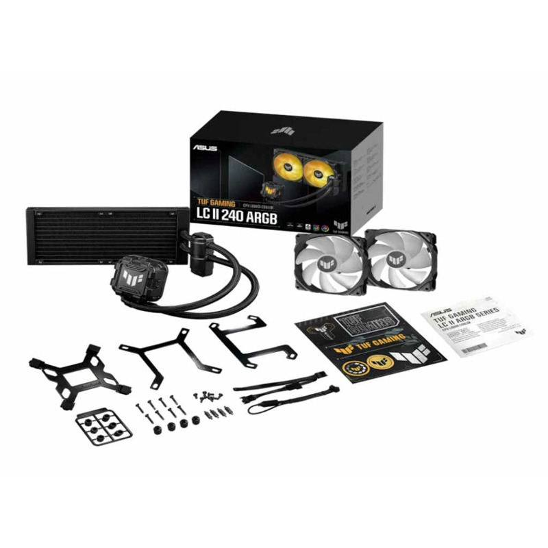 Kuler za PC ASUS TUF GAMING LC II 240 ARGB/vodeno hladenje/crna - Konovo.rs