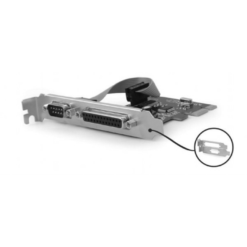 Kontroler Gembrid PCIe PEX-COMLPT-01 COM serial port+LPT port - Konovo.rs