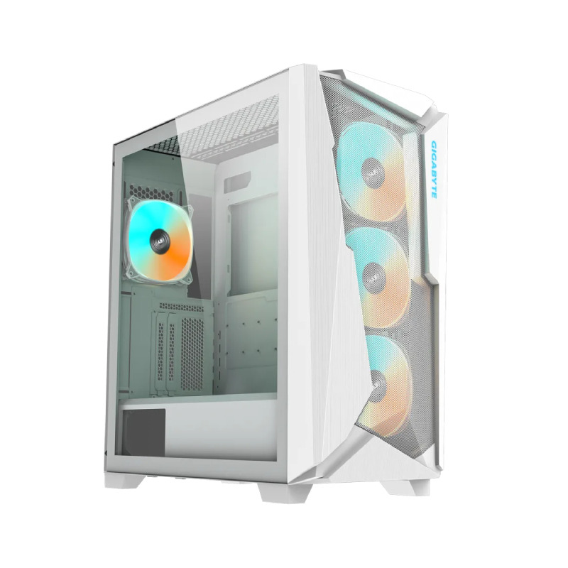 GIGABYTE C301 GLASS GB-C301GW V2 belo Gaming kućište - Konovo.rs