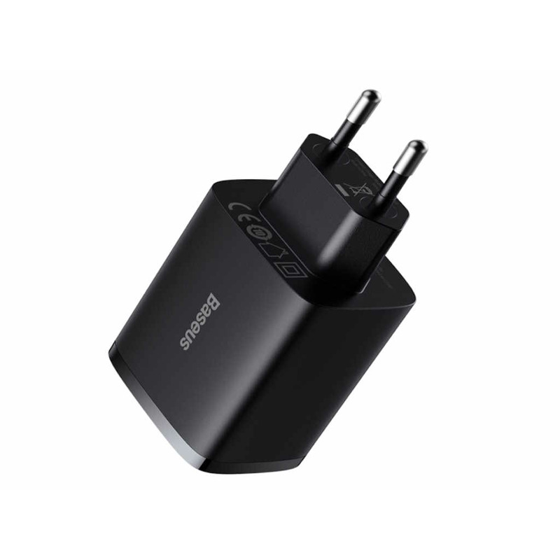Punjac BASEUS Compact 3U 17W/crna - Konovo.rs