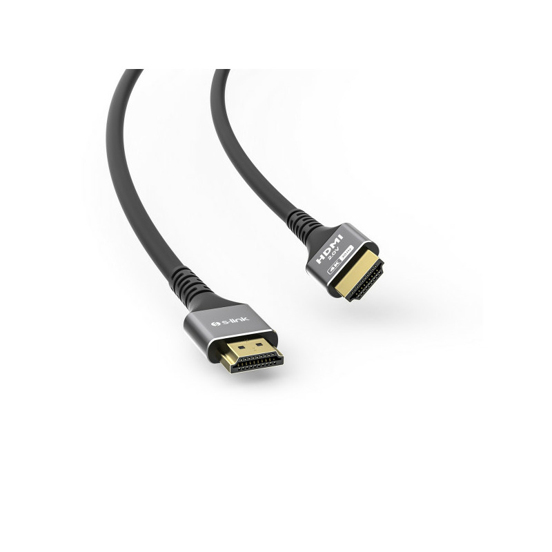 Kabl S-link SLX-HD4K10 HDMI na HDMI M/M v2.0 4K/30Hz Metal 10m - Konovo.rs
