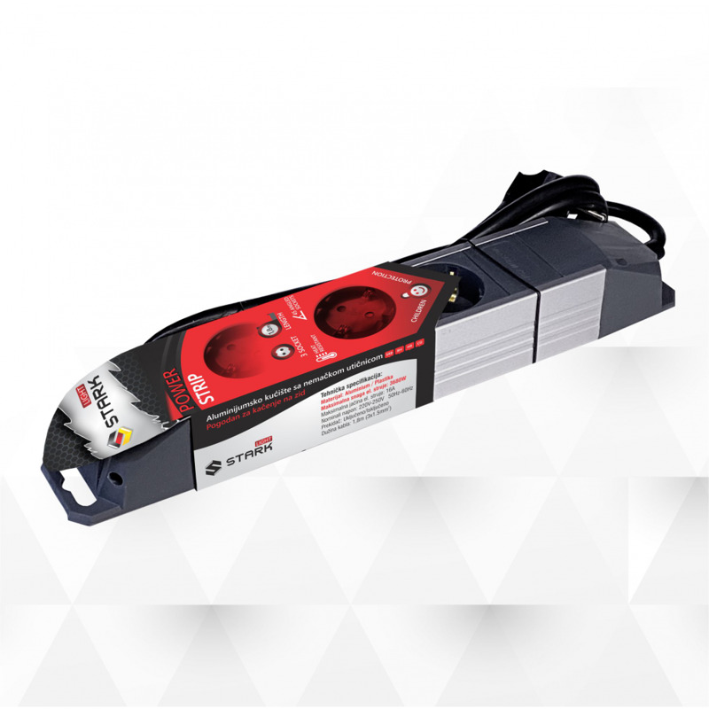 Produzni kabl STARK Light 1.8m, 3 uticnice - Konovo.rs