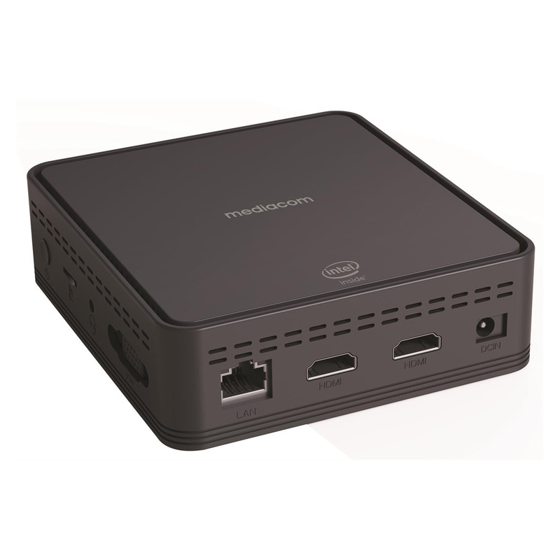 MEDIACOM MP103 Mini PC Intel Celeron N4020 1.1GHz (2.8GHz) 4GB 128GB Win11Home - Konovo.rs