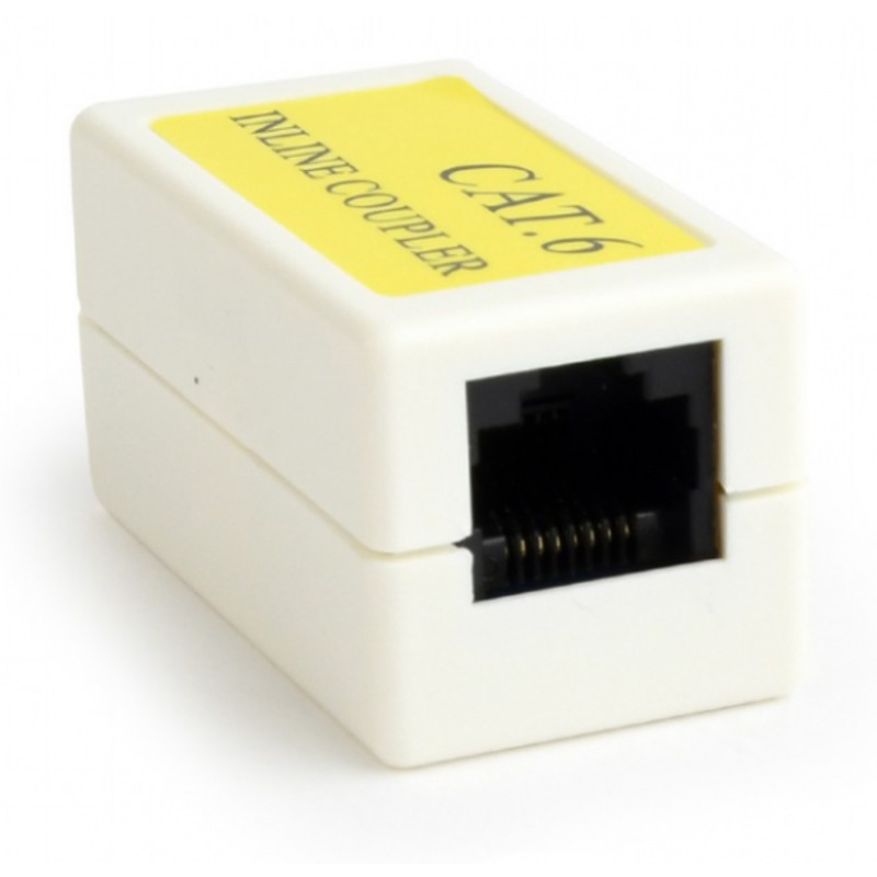 NCA-LC6-01 Gembird Cat.6 LAN coupler white Spojnica za kabl RJ-45F ...