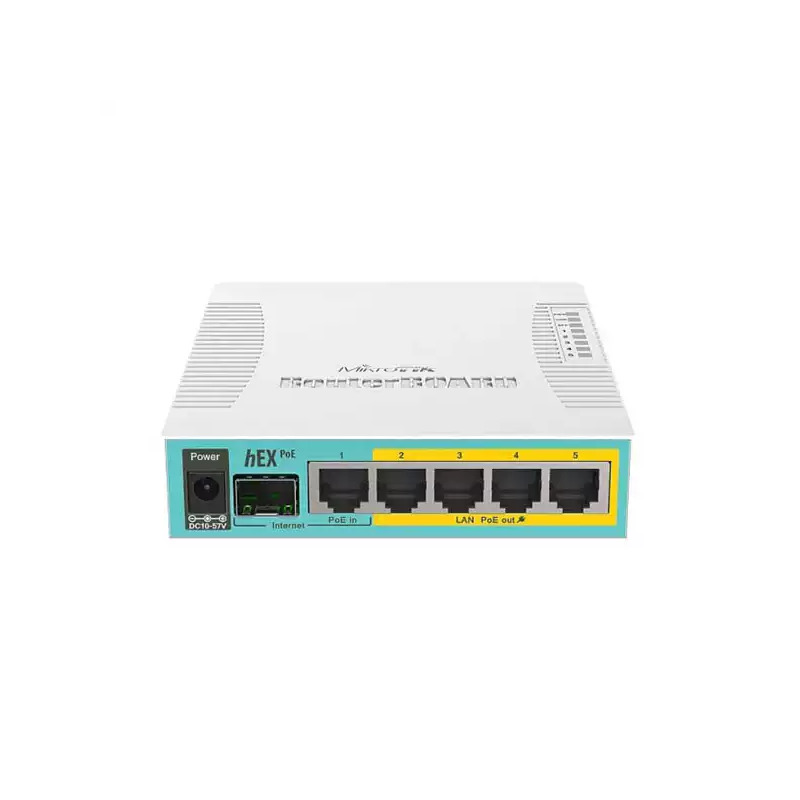 Mikrotik Routerboard RB960PGS hEX PoE 3G/4G-LTE & PoE svič 5xLAN/WAN ...
