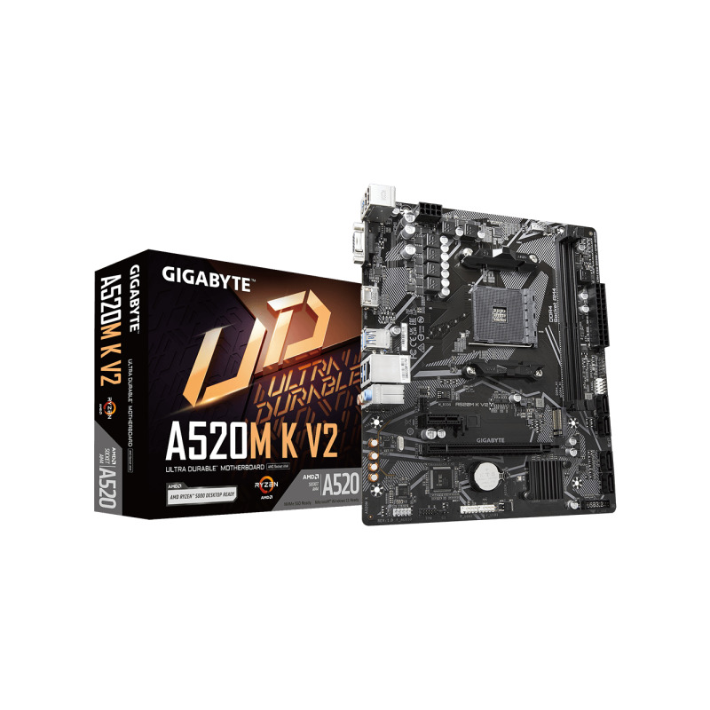 MB AMD AM4 Gigabyte A520M K V2 - Konovo.rs