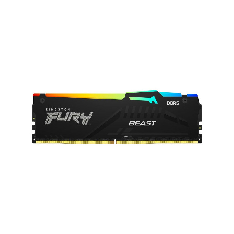 RAM DIMM DDR5 64GB (2x32GB) 6000MHz KF560C36BBEAK2-64 Kingston Fury Beast RGB - Konovo.rs