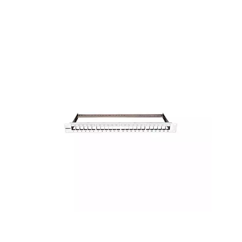 Patch panel Schrack 19/1U za 24 modula prazan HSER0240GS - Konovo.rs