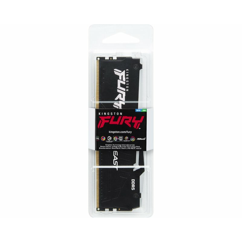 KINGSTON DIMM DDR5 32GB (2x16GB kit) 5600MT/s KF556C36BBEAK2-32 Fury Beast RGB EXPO - Konovo.rs