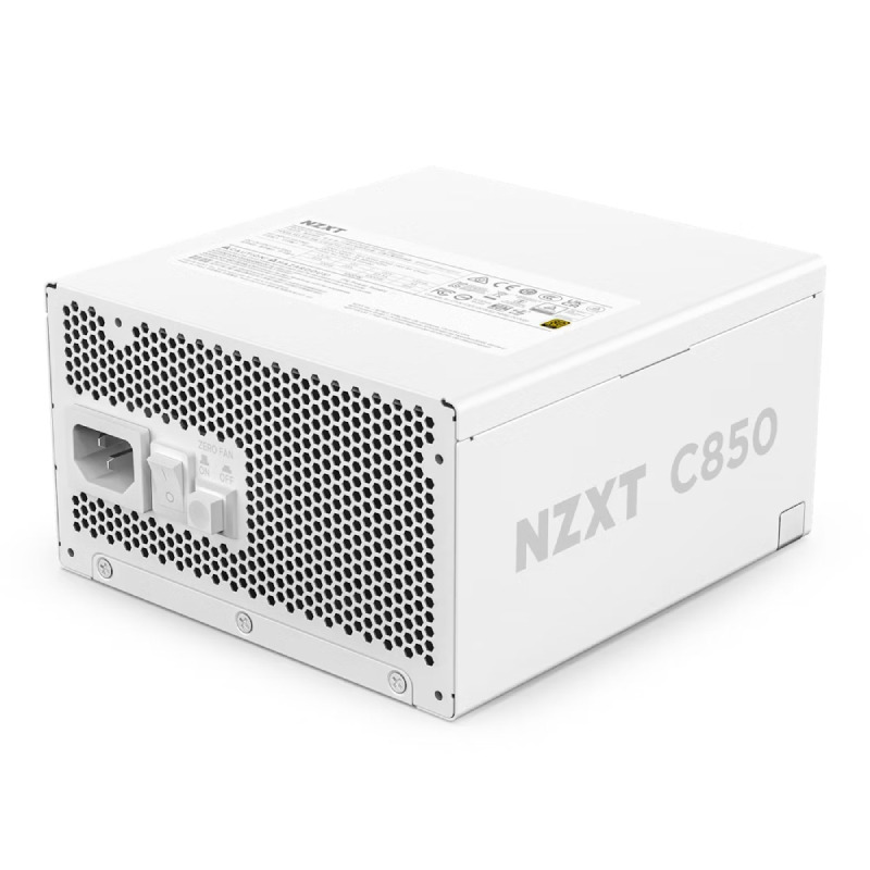 NZXT C850 Gold ATX 3.X 850W (PA-8G2BW-EU) modularno napajanje belo ...