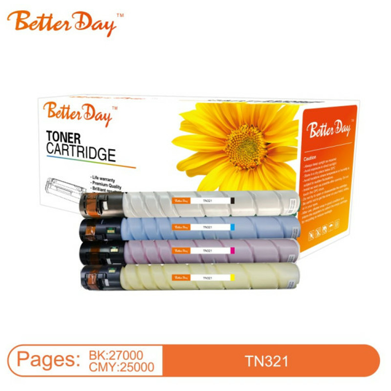 Toner BetterDay C-TN321 BK zam. kaseta za Konica Black 27k (bez cipa ...