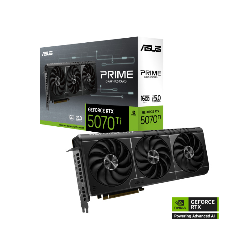 ASUS nVidia GeForce RTX 5070 Ti 16GB PRIME-RTX5070TI-16G grafička karta ...