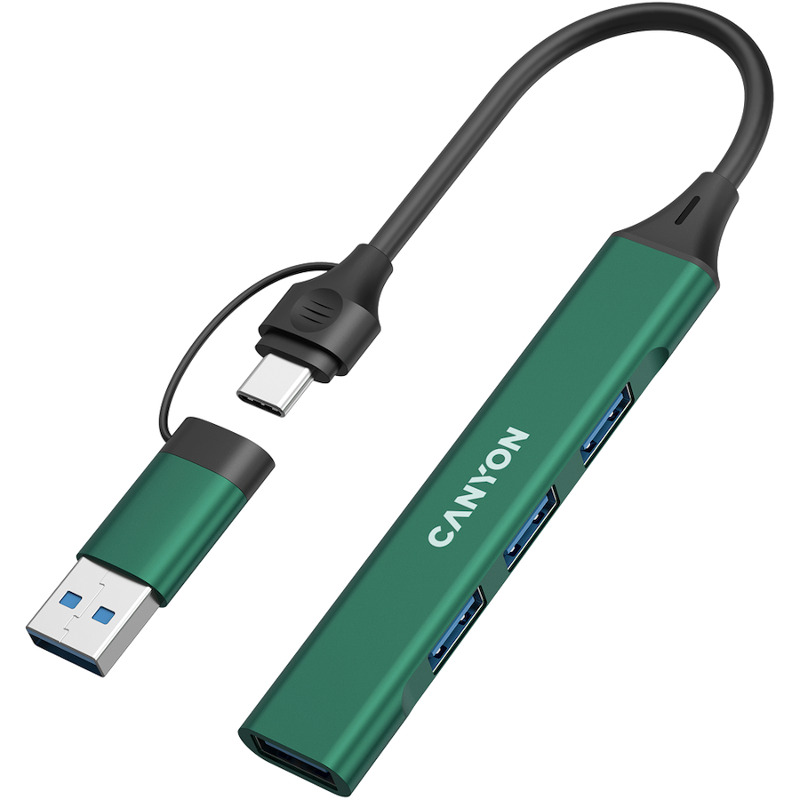 CANYON hub DS-02 4in1 USB-A/C - Konovo.rs