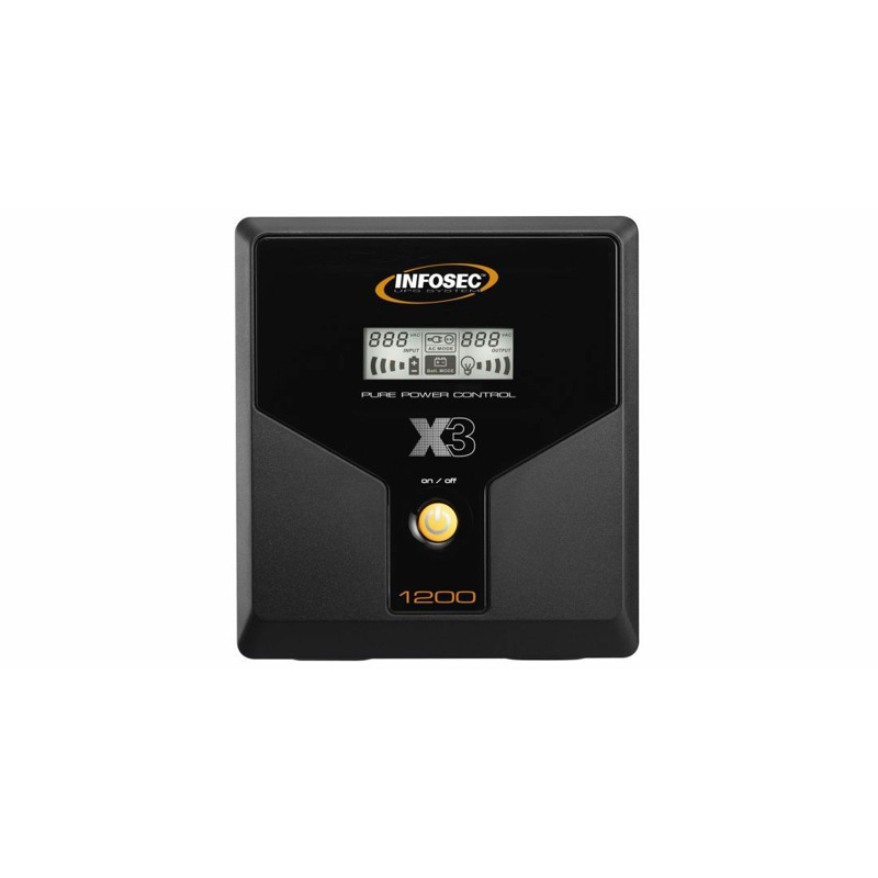 INFOSEC COMMUNICATION X3 EX 1200 LCD USB FR/SCHUKO - Konovo.rs