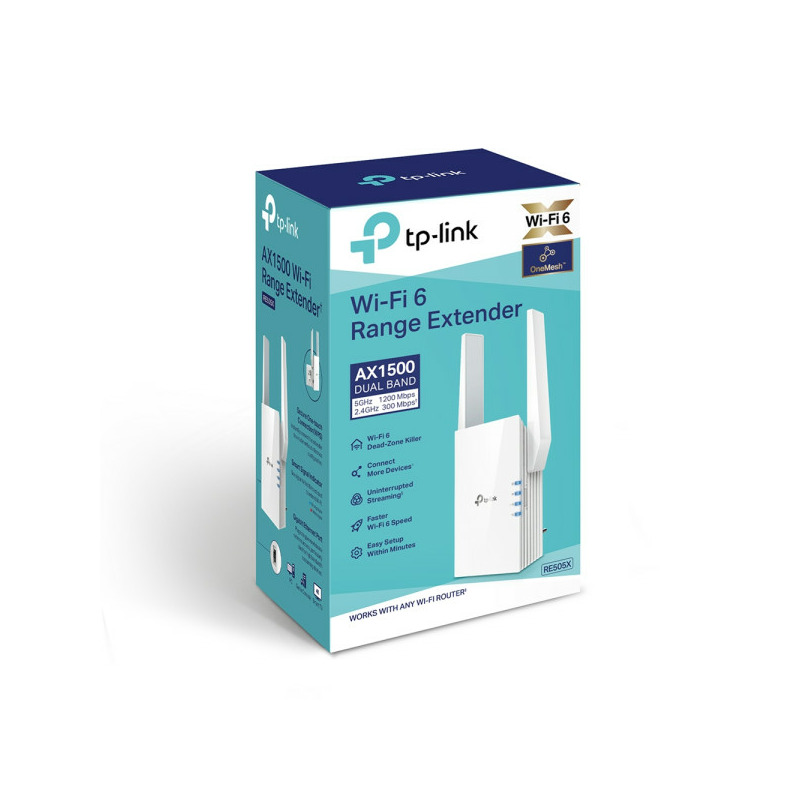 LAN Range Extender TP-LINK RE505X AX1500 Wi-Fi - Konovo.rs