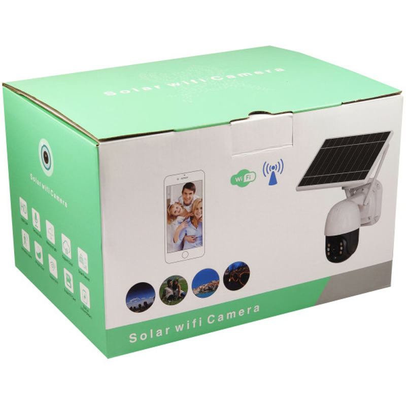 CAM-IP4MP-EK2-WIFI GMB kamera Solar 4 mpix microSD iCSee xmeye pro app ...