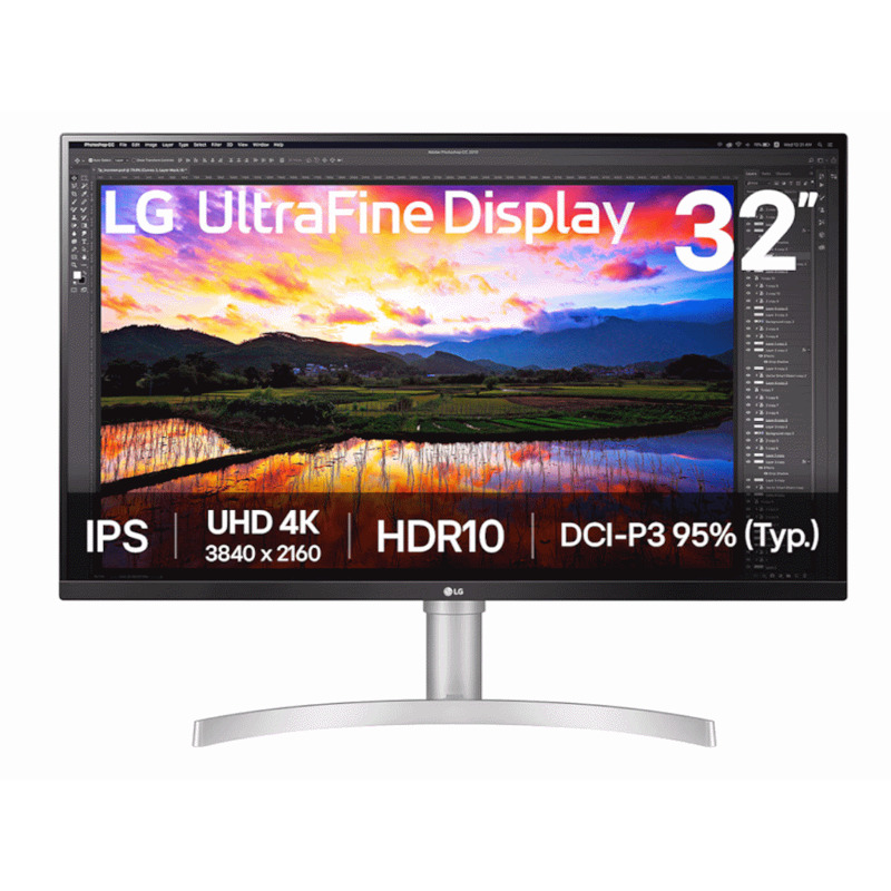 Monitor LG 32UN650K-W 31.5"/IPS/3840x2160/60Hz/5ms GtG/HDMIx2,DP/VESA ...